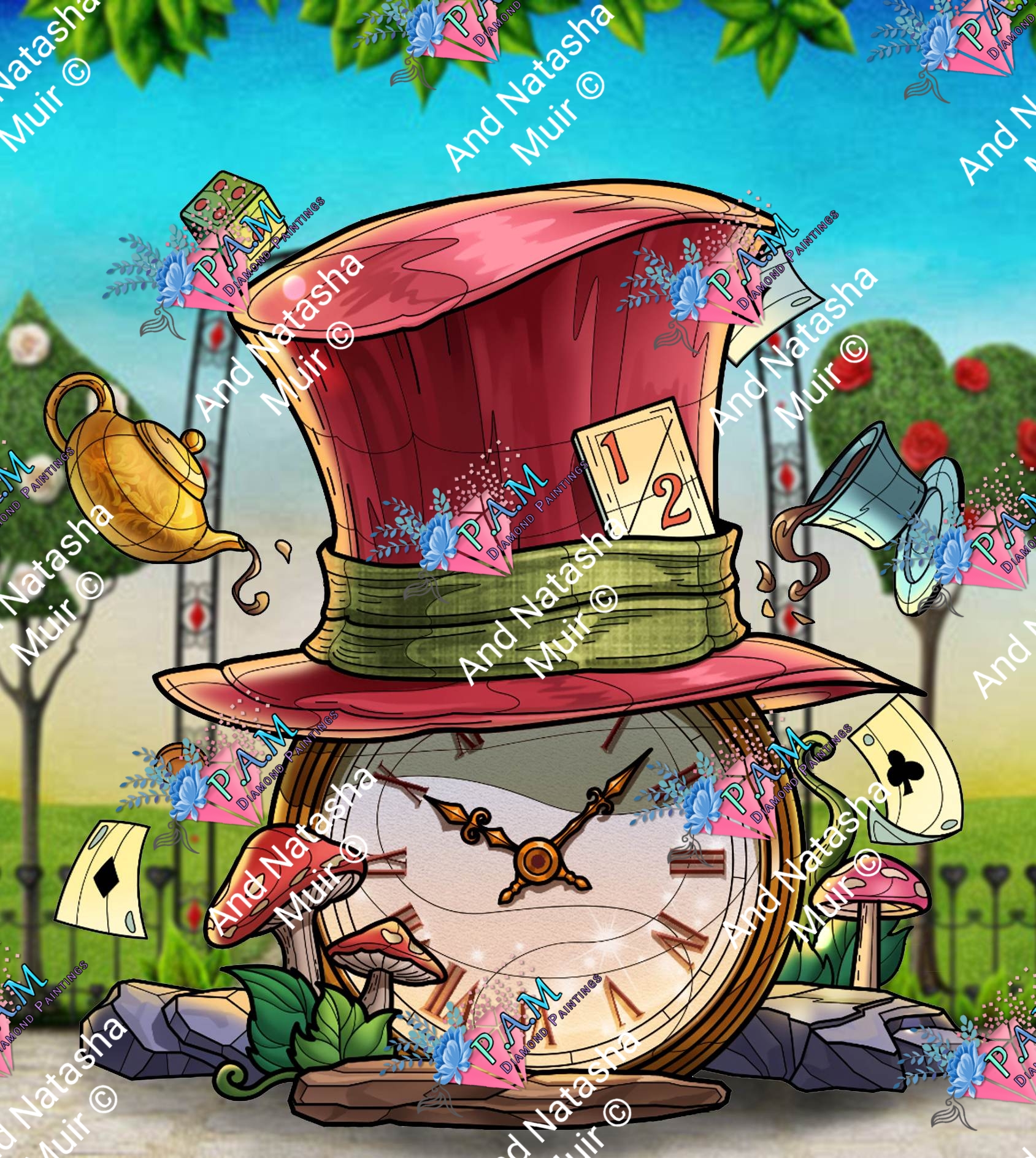 PREORDER Pour Me Some Time Back by Natasha Muir © Full Drill – P.A.M ...