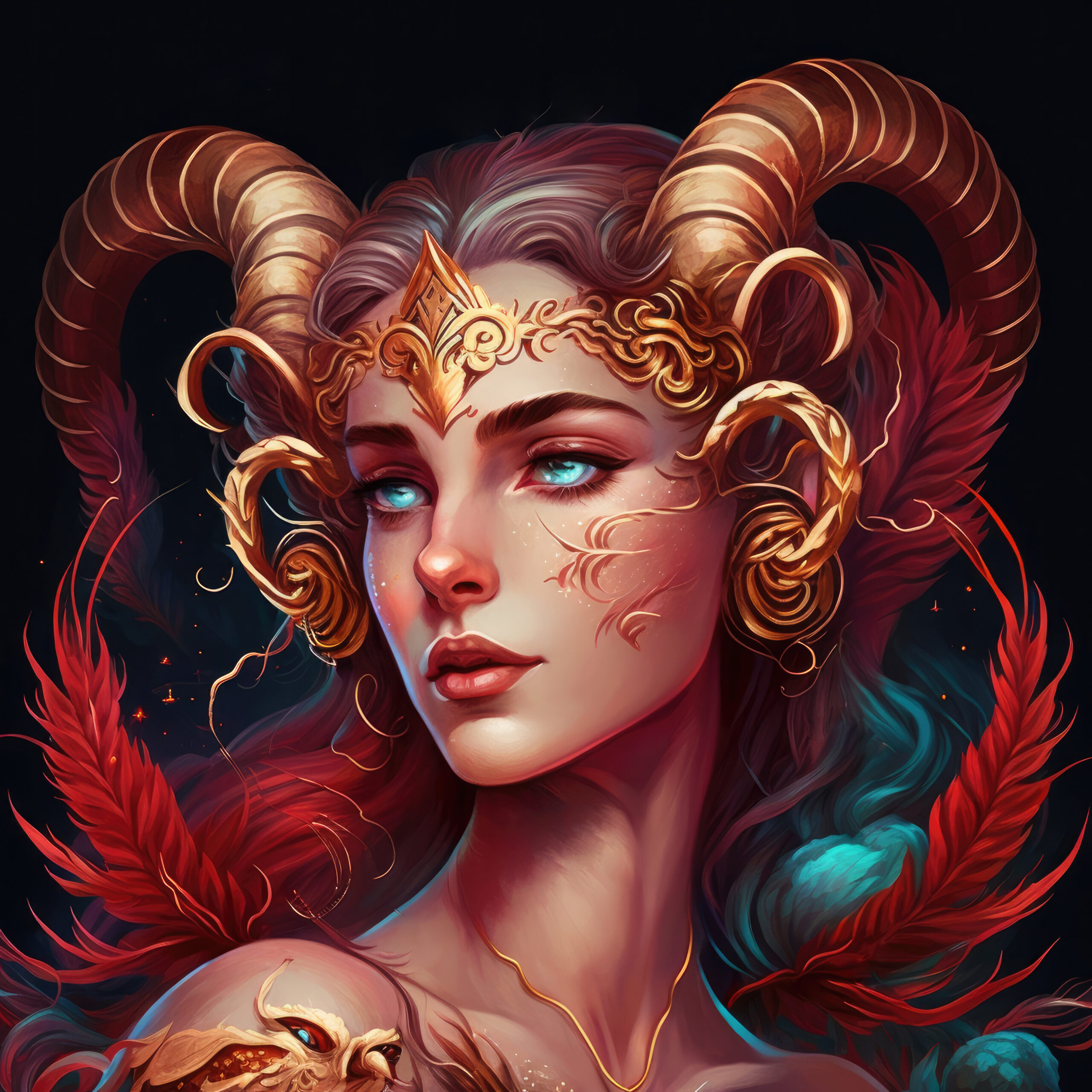 Original Aries The Ram By Yuulru On Deviantart