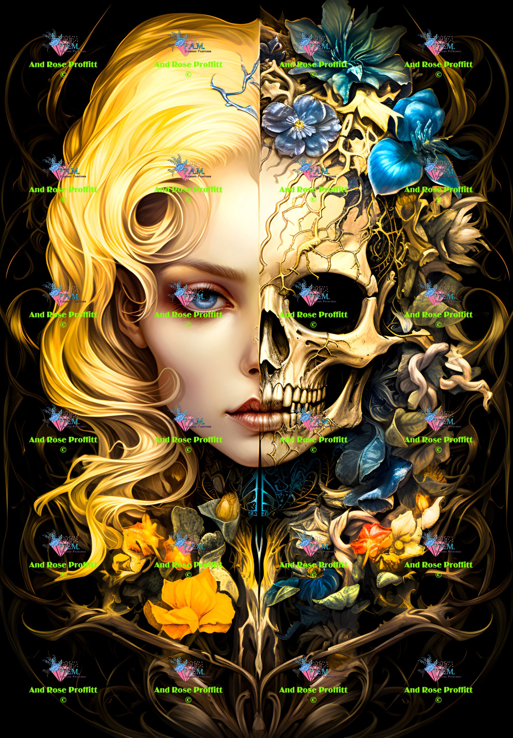 PREORDER Dual Equality by Art of Rose Proffitt © 50*70 cm Full Drill ...