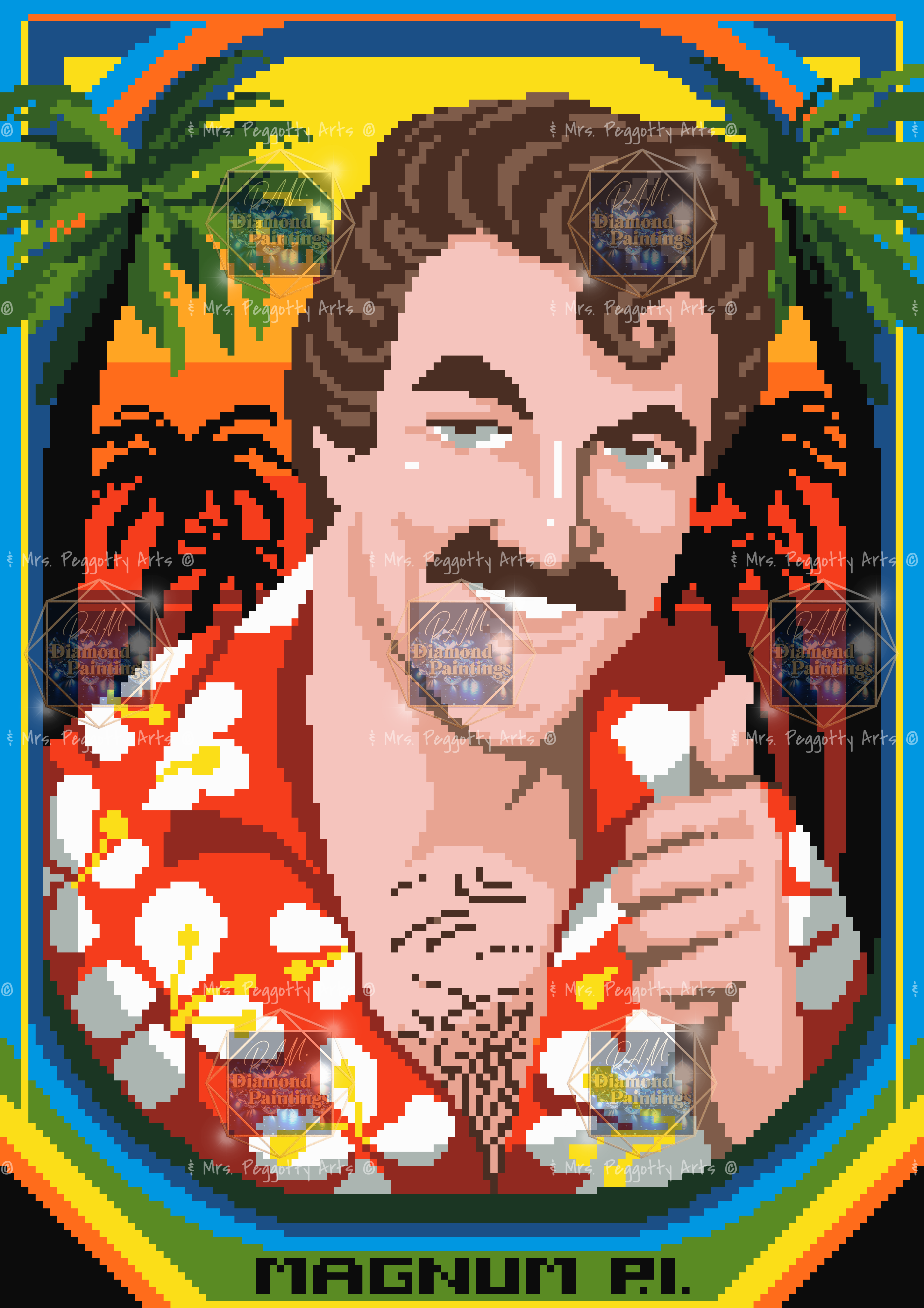 PREORDER Magnum Mrs. Peggotty Arts © 50*70 cm Full Drill with some ABs ...