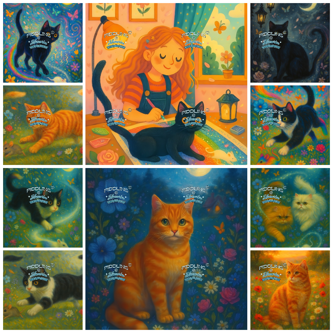 PREORDER Kitty Series by Piddling At Memories © Full Drill with some ...